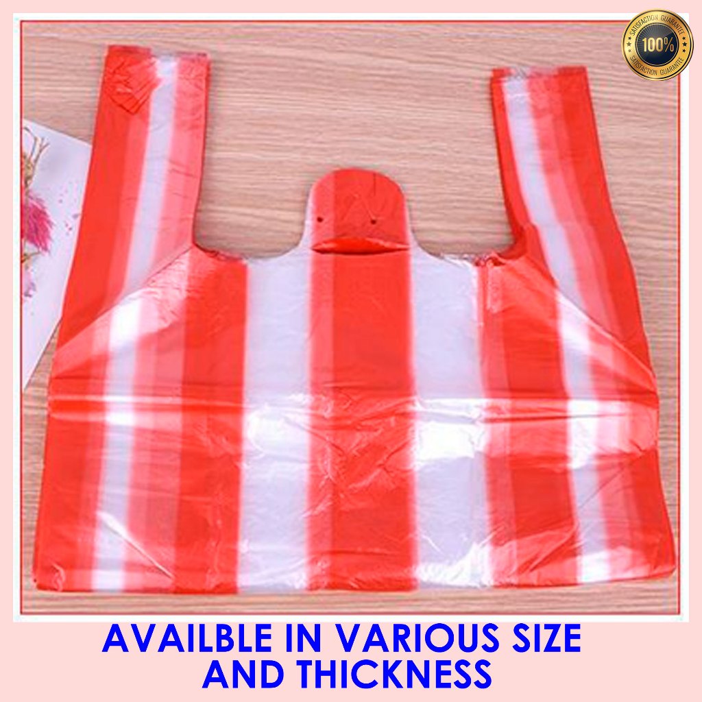LIFE STORE PH 40pcs thick red/white stripe and blue/ white stripe large ...