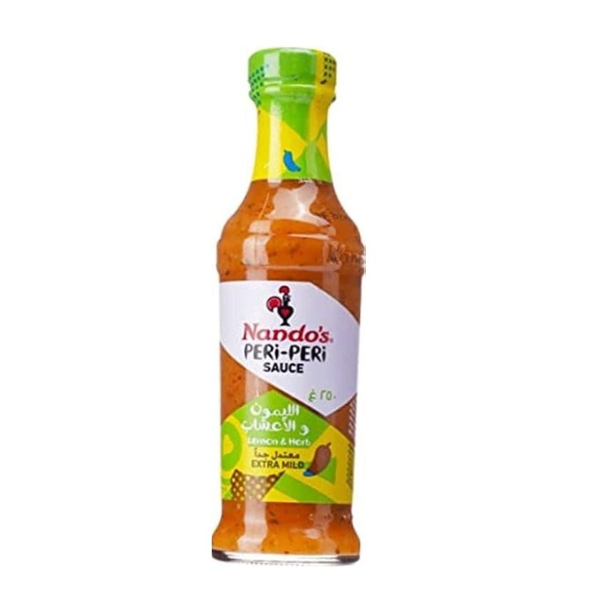 NANDO's Lemon and Herb Peri-Peri Sauce, 250ML | Shopee Philippines