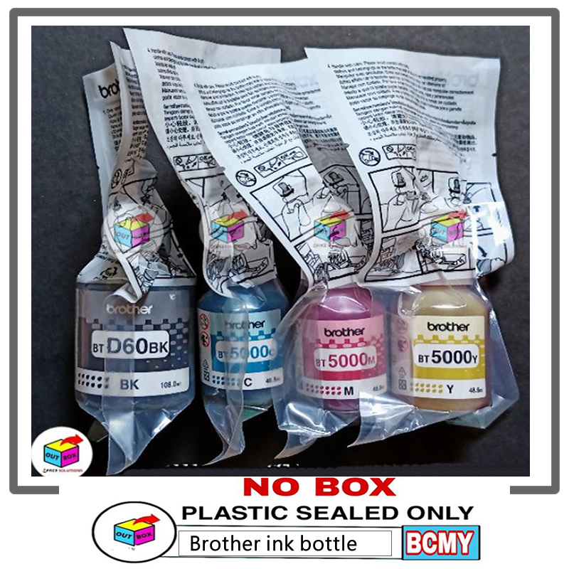 Genuine Brother BTD60BK BT5000 Original Ink DCP-T220 DCP-T310 DCP-T420W ...