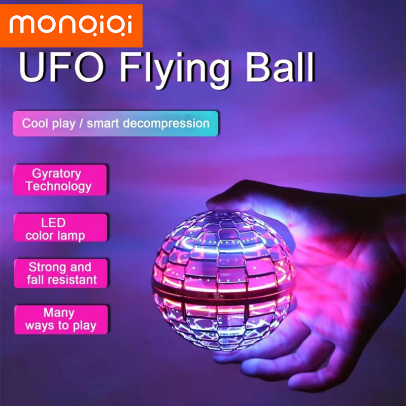 Flynova Pro Control Gyro Flying Ball Spinning Endless Tricks Flying ...