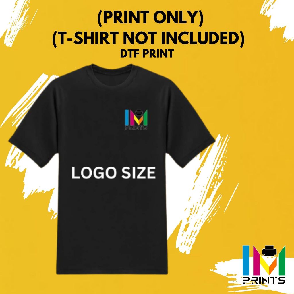 DTF PRINT | ADD ONS | PRINT ONLY | TSHIRT NOT INCLUDED | Shopee Philippines