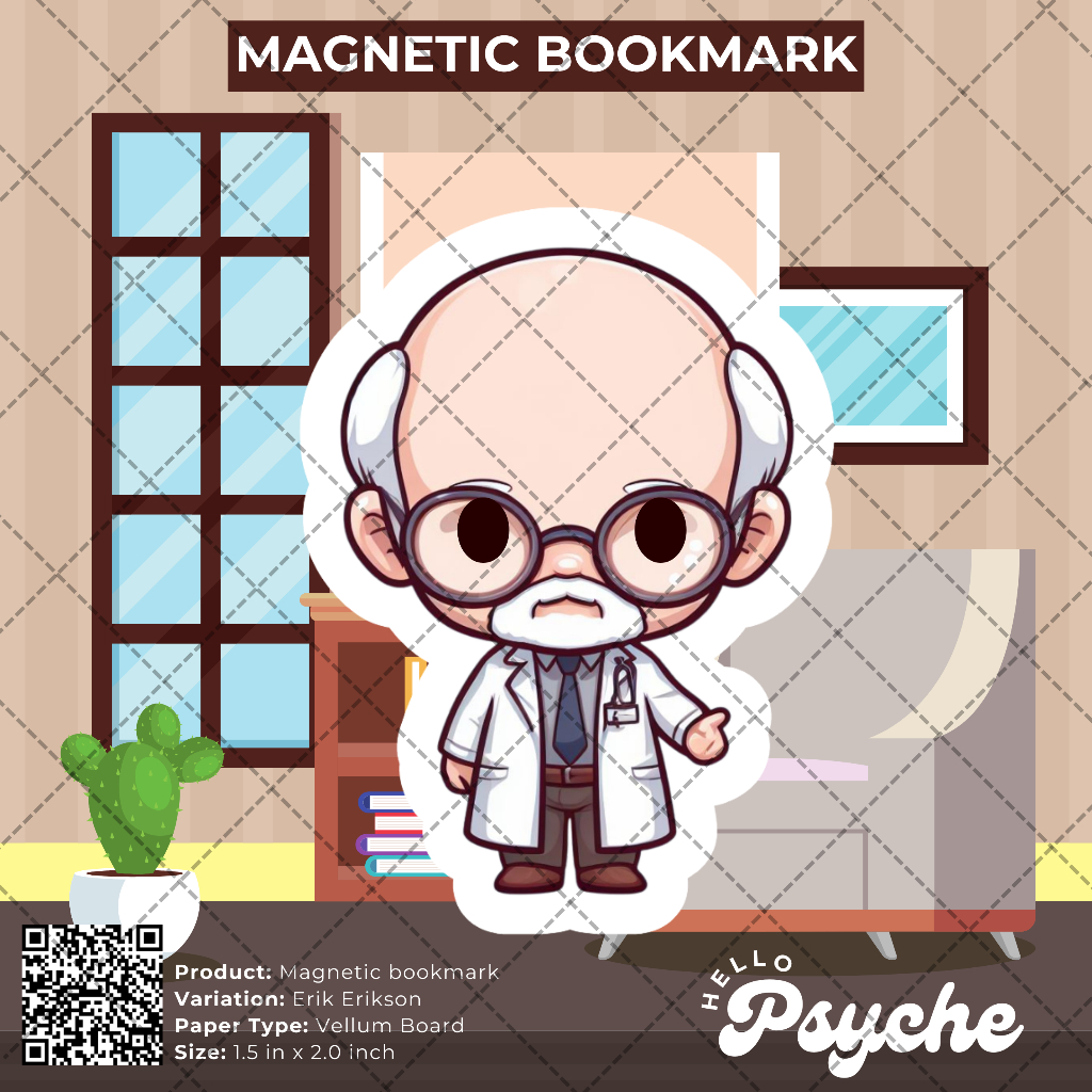 Erik Erikson Magnetic Bookmark | Shopee Philippines