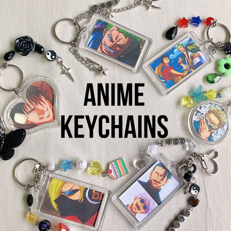 Anime Inspired Keychain | Customs available! | SatoSugu Gojo geto ...