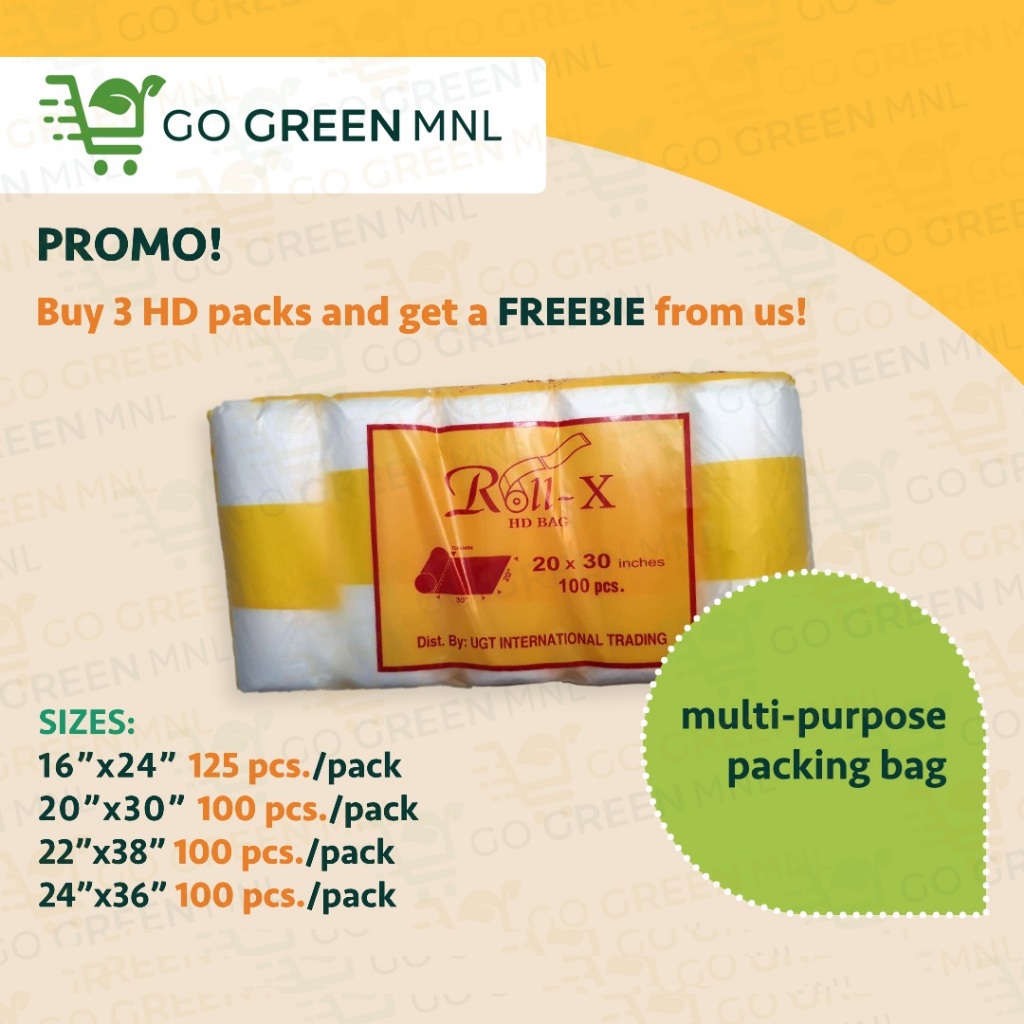 All-Purpose / Multi-Purpose Packing HD Roll Plastic Bag (Ulam Bag ...