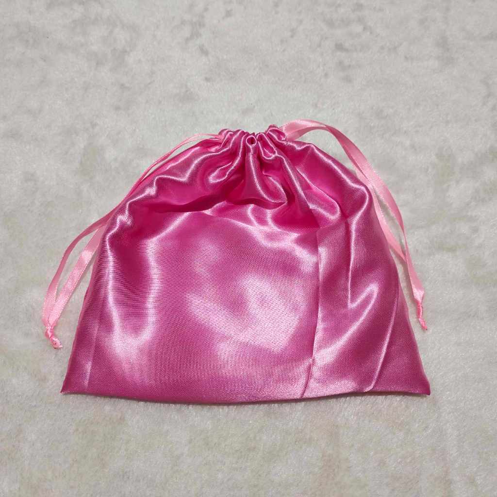 JA 2X2" 2X4" 3X5" Colored Silk Satin Fabric Pouches Jewelry Packing Bag ...