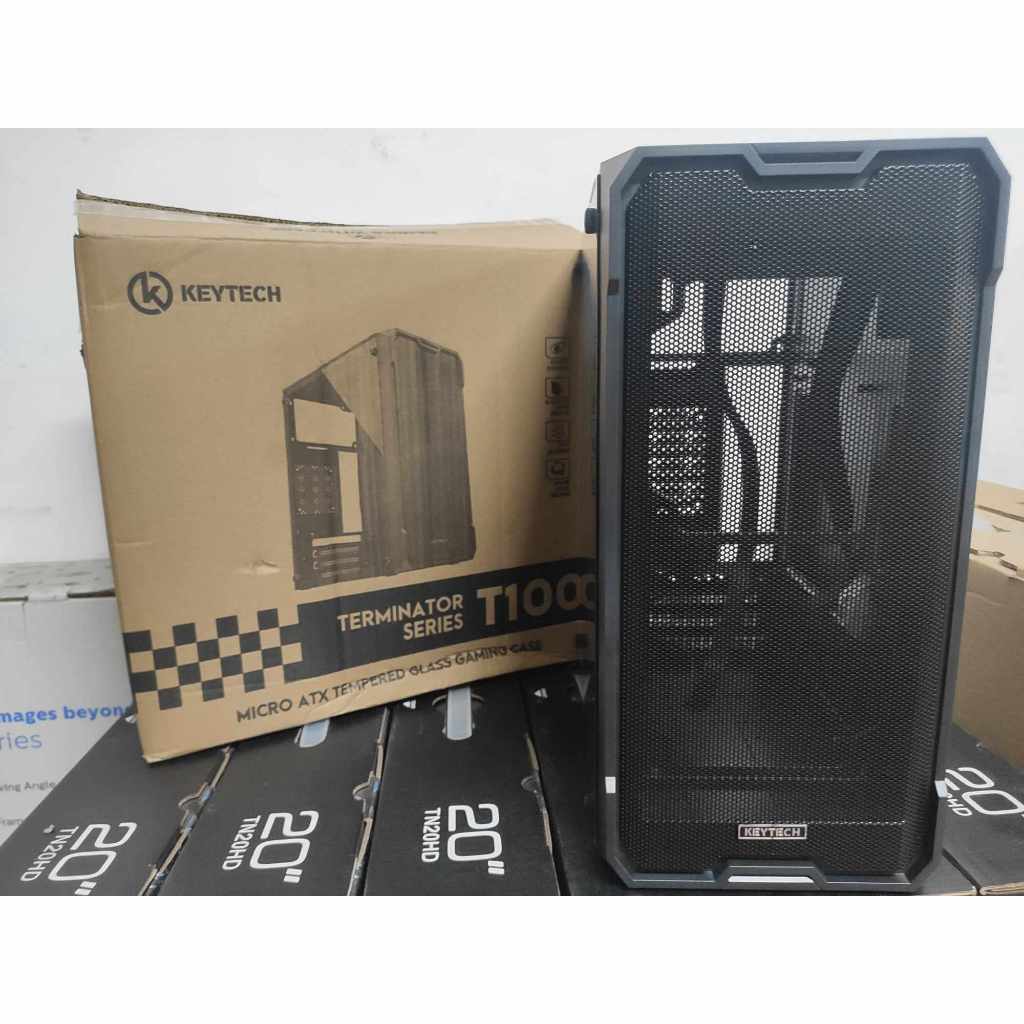 Keytech T100 Gaming Case Black Bnew Gaming Computer Casing | Shopee ...