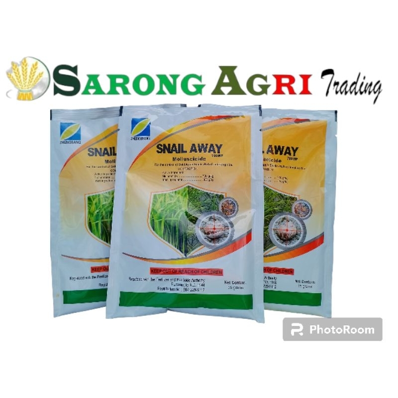SNAIL AWAY 700WP - NICLOSAMIDE ETHANOLAMINE SALT | Shopee Philippines