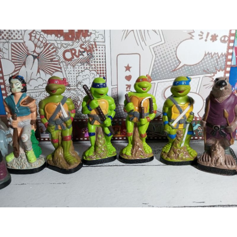 Vintage Teenage Mutant Ninja Turtle Jollibee Collection Figure | Shopee ...
