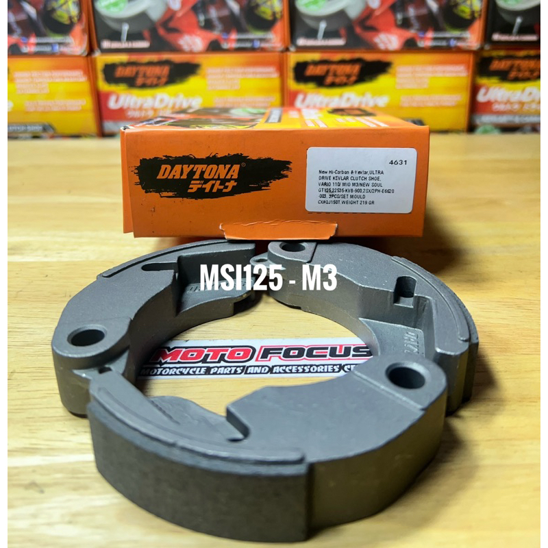 Daytona Clutch Lining Mio M3, Mio Souli 125, Gravis, Mio Gear, Fazzio ...