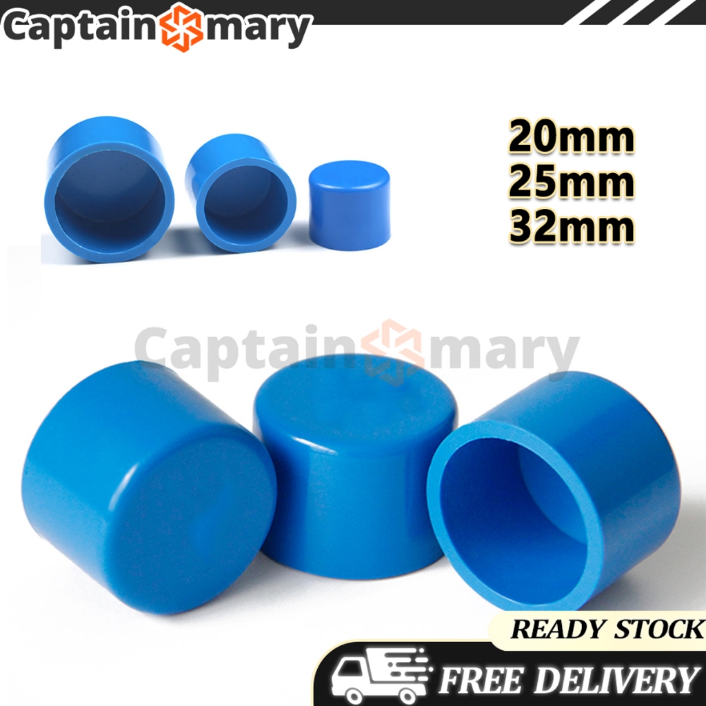 PVC pipe hat Blue Water Pipe Fittings（20mm,25mm,32mm) | Shopee Philippines