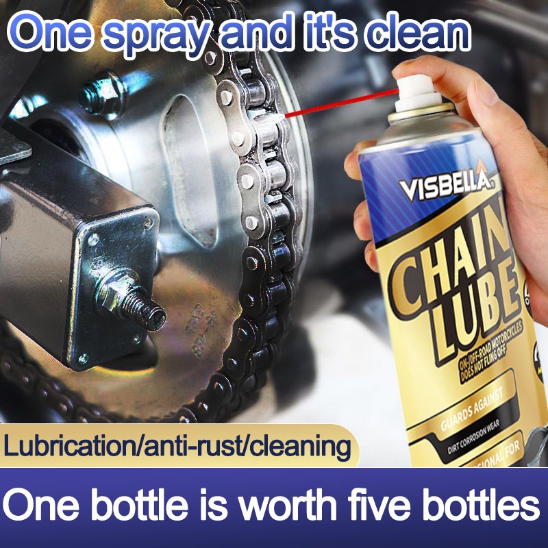 efficient cleaning chain lube Universal motorcycle bike 450ML chain ...