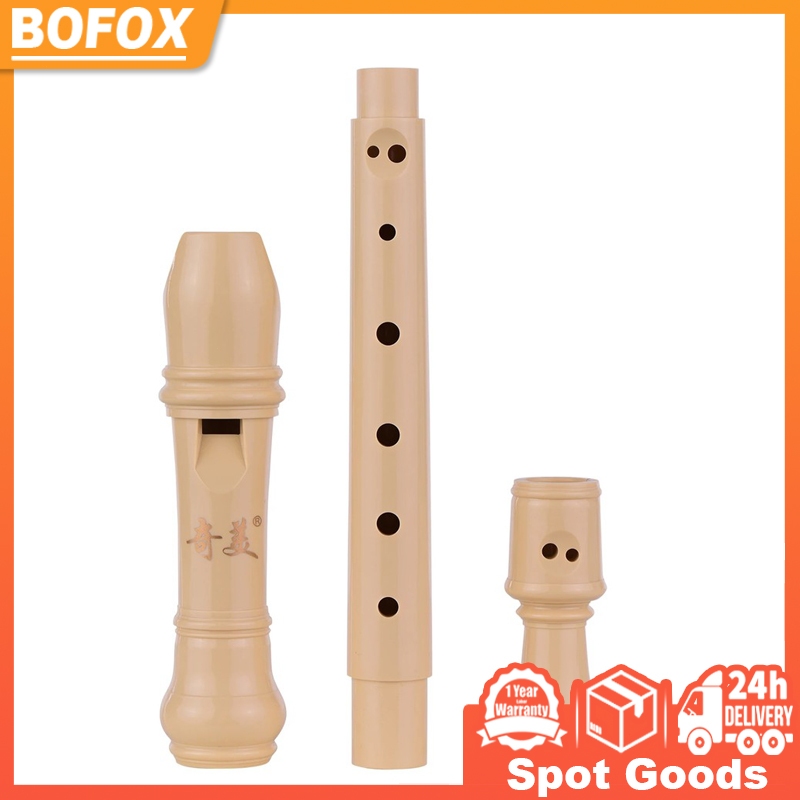 8-Hole Flute Soprano Recorder Clarinet Sound Easy Adjustable Flute ...