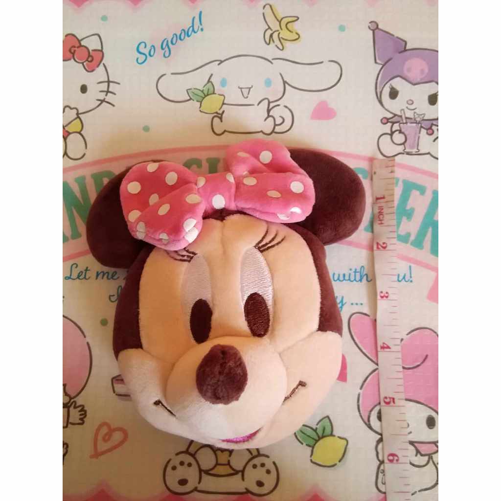 Cute Disney Minnie Mouse Head Plush | Shopee Philippines