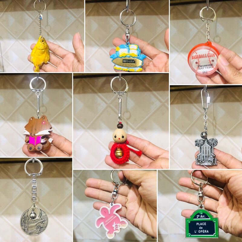 (PART 3) ASSORTED KEYCHAIN Anime, Disney, Stitch (Authentic/Original ...