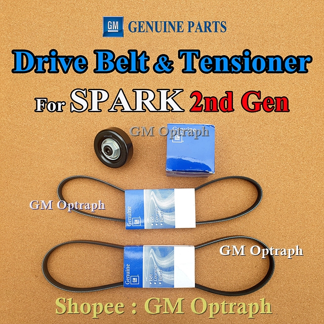 Chevrolet SPARK 2nd Gen Drive Fan V Ribbed serpentine belt or Power ...