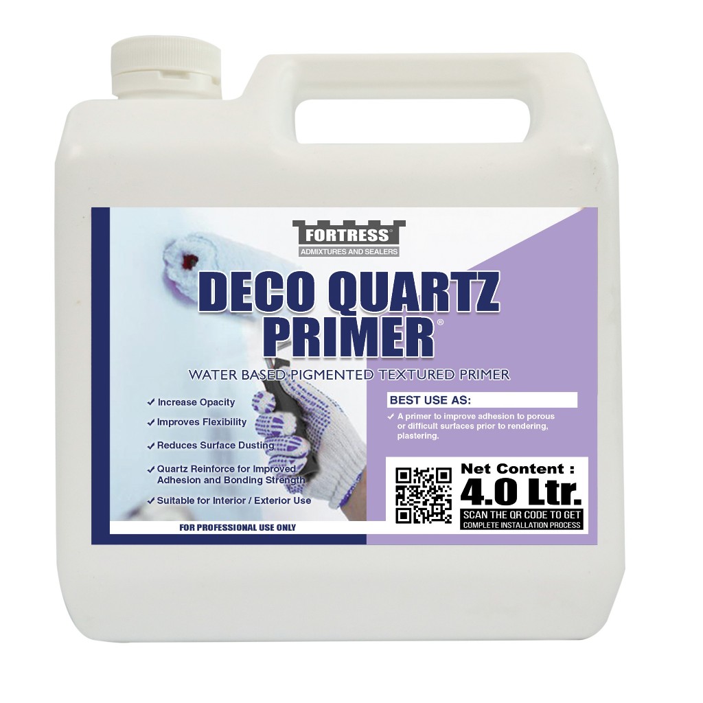 FORTRESS Deco Quartz Primer 4liters | Shopee Philippines