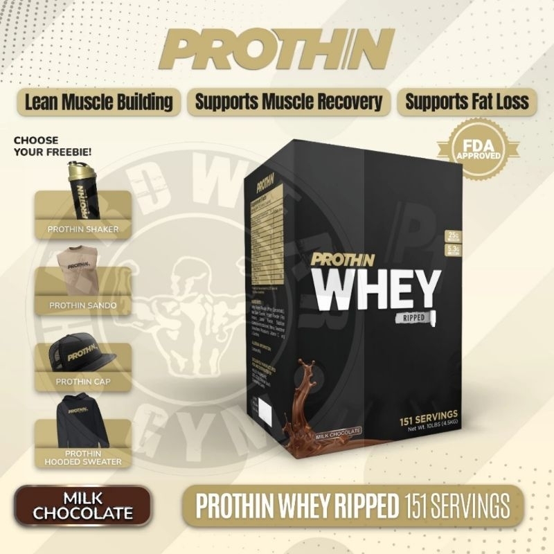 PROTHIN Whey Ripped Powder 151 servings Premium Protein: OptimizeYour ...