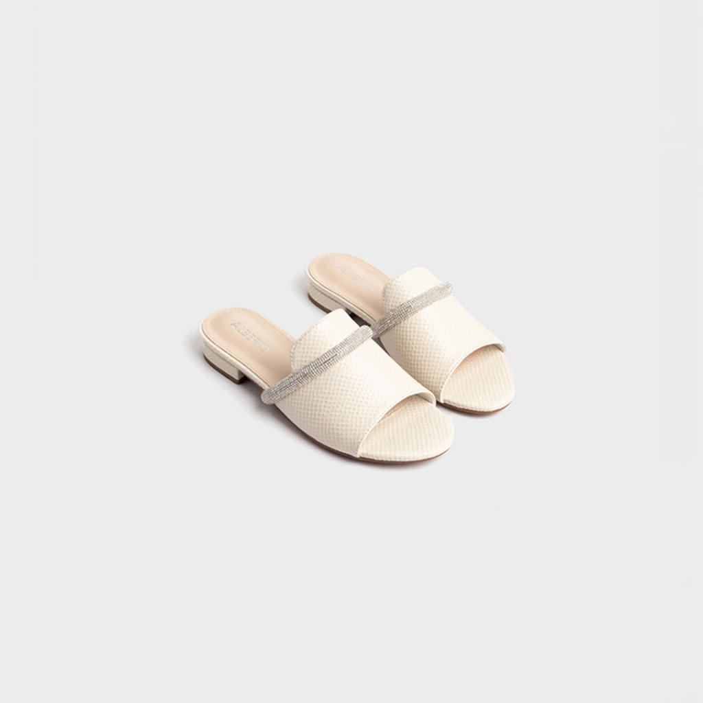 ALBERTO Women's Amia Flat Sandals | Shopee Philippines