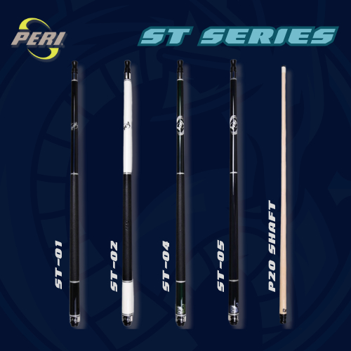 PERI ST CUES SERIES FOR BILLIARD (P20-SHAFT, 1x1 CASE) | Shopee Philippines