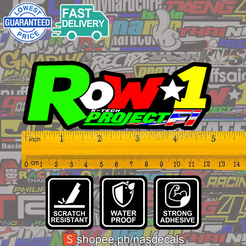 THAI Stickers Collection 1 Waterproof Vinyl Sticker Decals JRP Thailand ...