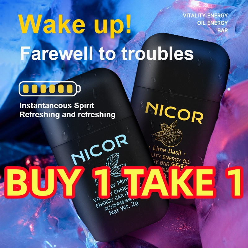 【BUY 1 TAKE 1】Energy Nasal Inhaler Stick Cleansing Herbal Box Double ...