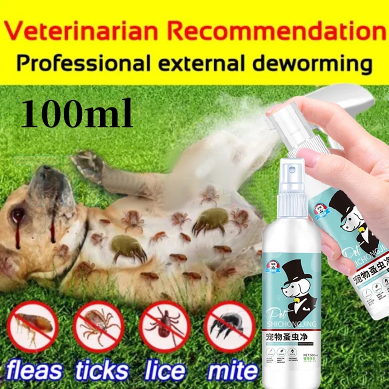 Tick And Flea Spray Anti Tick Garapata Flea Pulgas Lice Kuto Tick Away ...