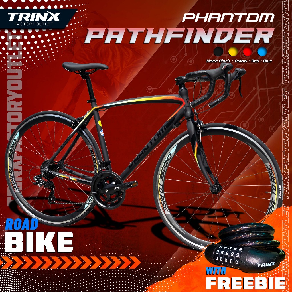 Phantom Pathfinder Alloy Road Bike | Shopee Philippines