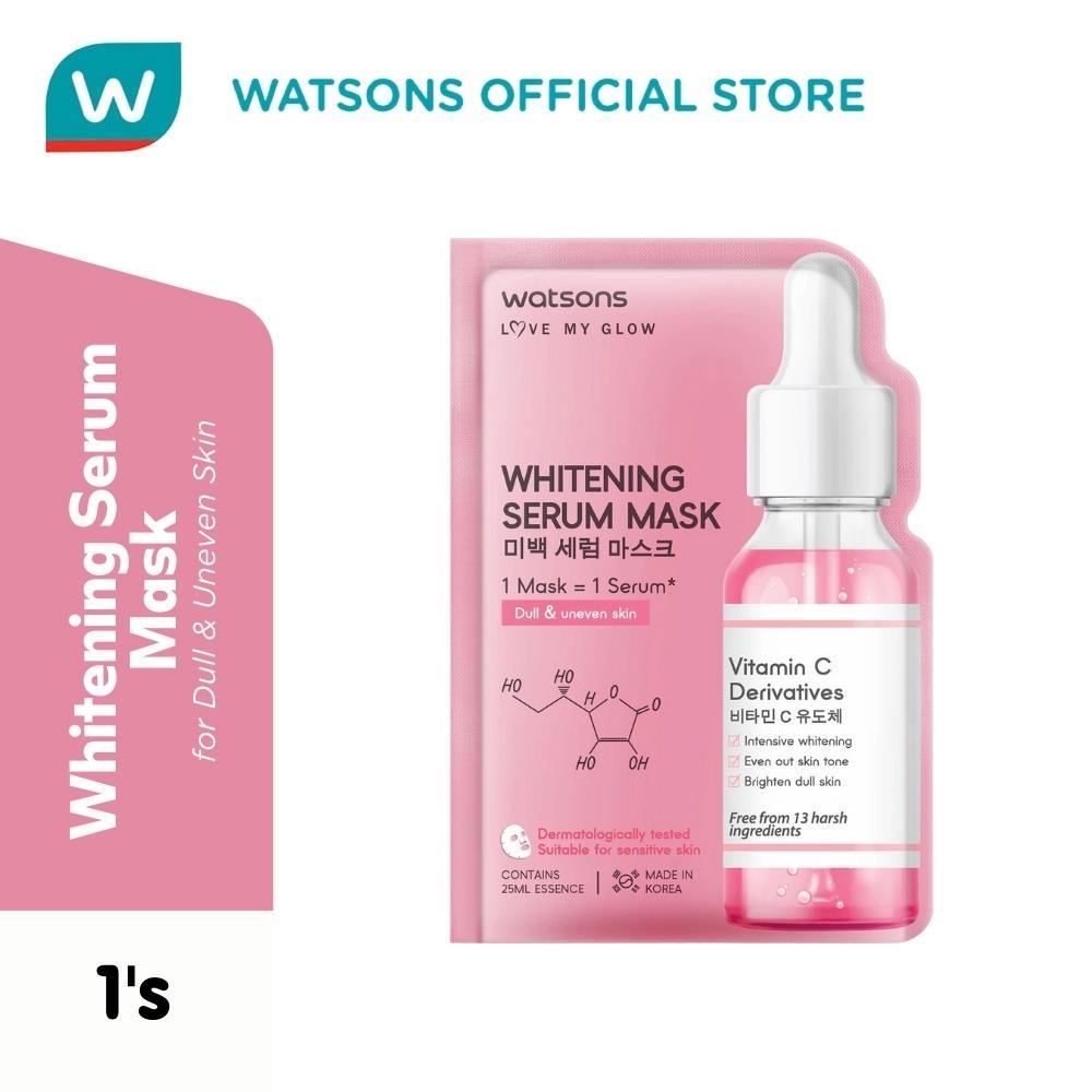 WATSONS Whitening Serum Mask 1 sheet | Shopee Philippines