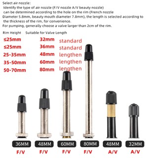 Road Bicycle Inner Schrader Tube 700x23 25 28 32 35 43c 700c Fixed Gear ...