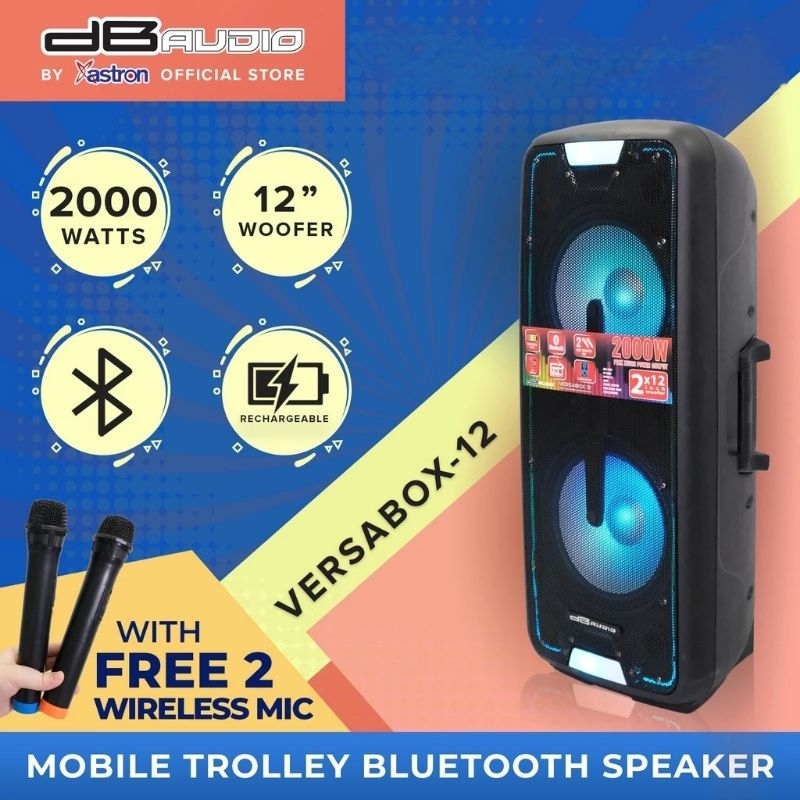 DB Audio VERSABOX 12 Portable Bluetooth Speaker | Shopee Philippines