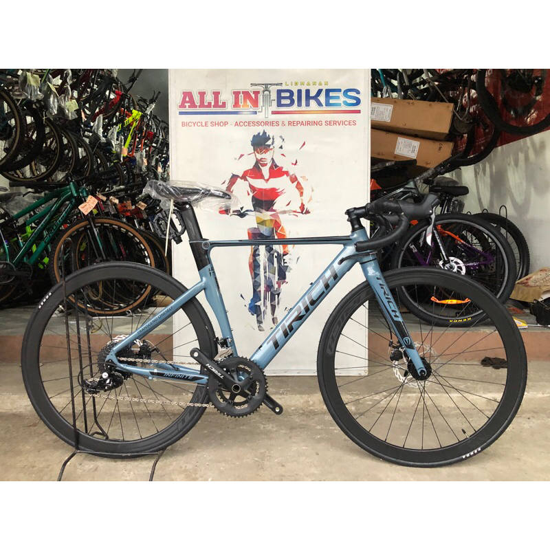 Tirich Infinite 2x12SPD Road Bikes With Freebies | Shopee Philippines