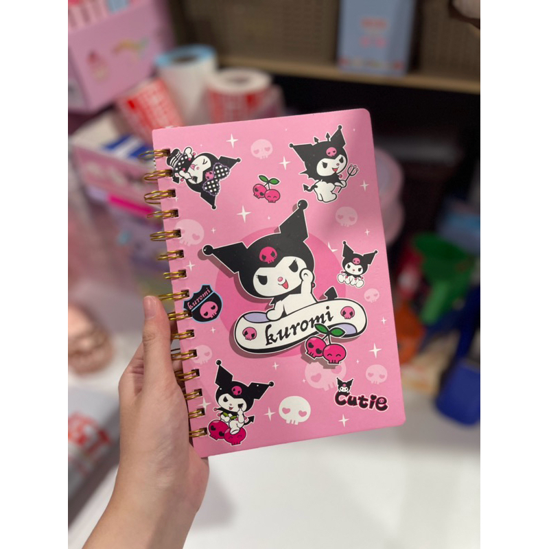 kuromi page notebook note exercise book spring notebook student prize ...