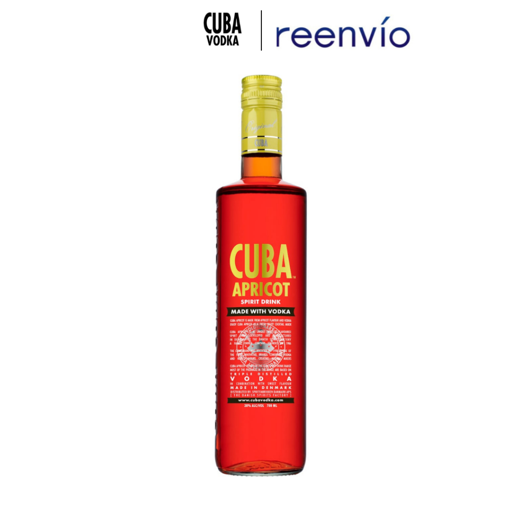 Cuba Apricot Flavored Vodka 700ml | Shopee Philippines