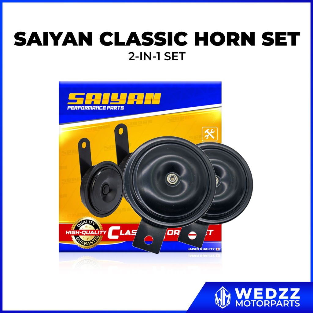 SAIYAN CLASSIC HORN SET (2-IN-1) | Shopee Philippines