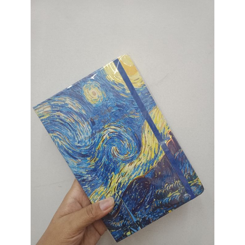 A5 Van Gogh Hardbound Notebook | Shopee Philippines