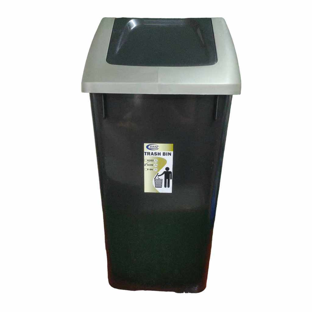 Nikko No.6319 Trashcan 45L Square swing trash bin/trashcan/basurahan ...