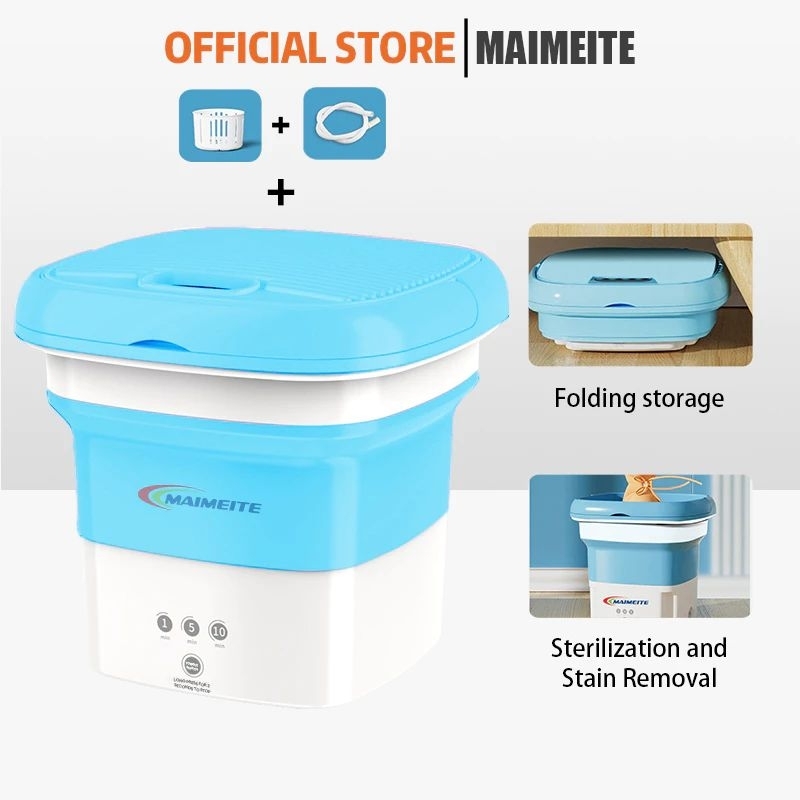 Folding Washing Machine With Drying Mini Washing Machine Portable ...