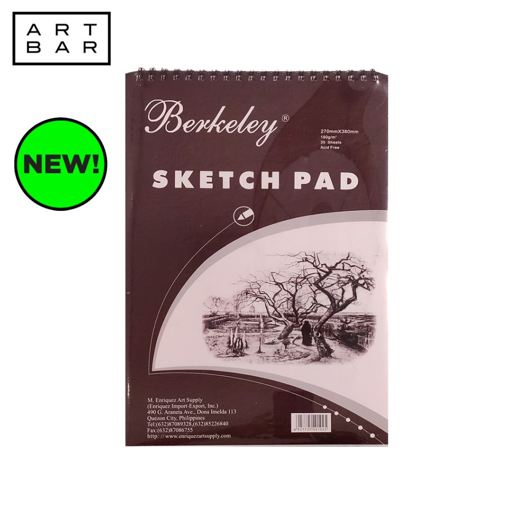 Berkeley Sketch Pad A11212 11x15 35 Sheets - Art Bar | Shopee Philippines