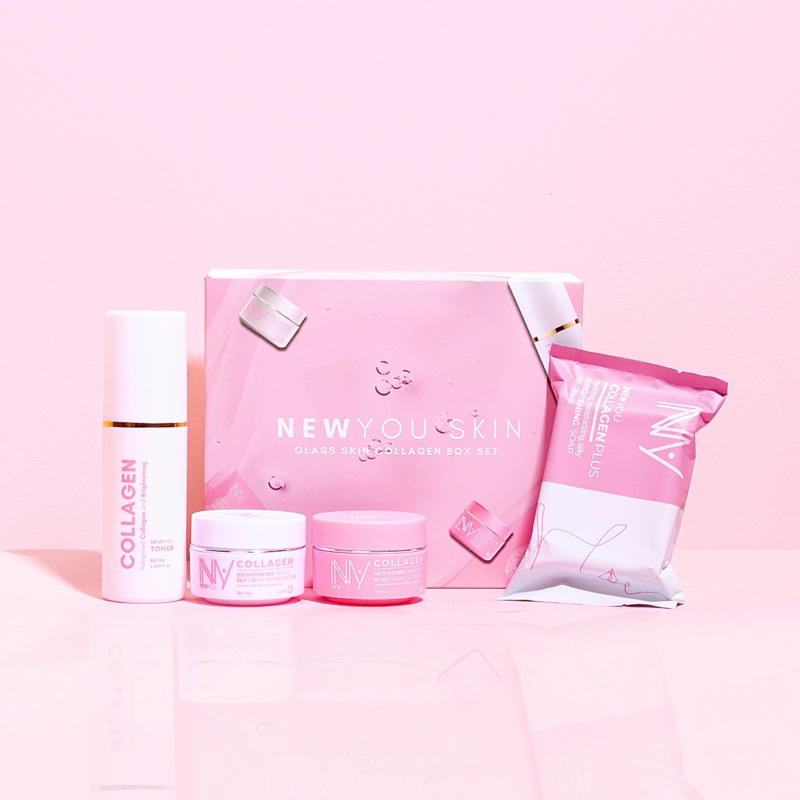 NEWYOU SKIN COLLAGEN GLASS SKIN BOX SET | Shopee Philippines