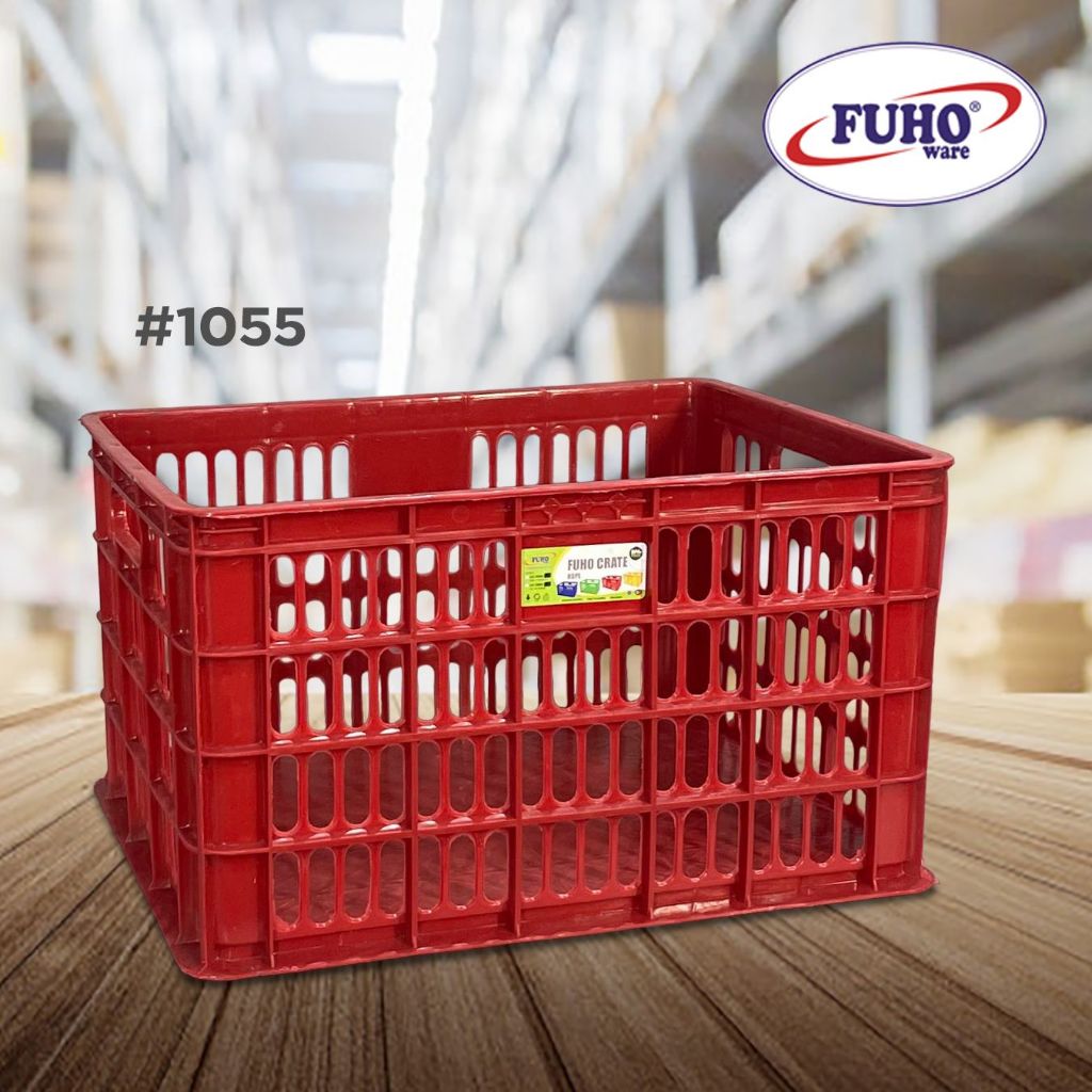 1 pc FUHO Multi-Purpose Crate Heavy Duty crate #LC1055 | Shopee Philippines