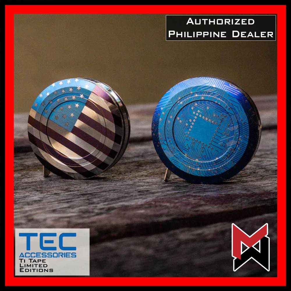 TEC - Ti Titanium Tape Measure - US Flag / PCB - Limited Exclusive ...