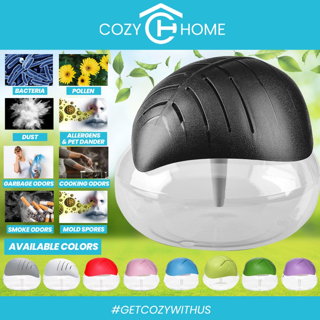 Air Revitalizer Home Air Water Purifier with Led Lights Home Fragrance ...