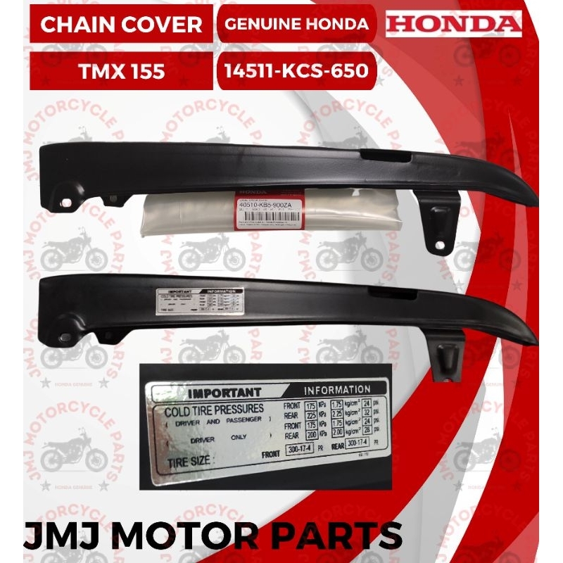 Chain Cover Tmx 155 Honda Genuine | Shopee Philippines