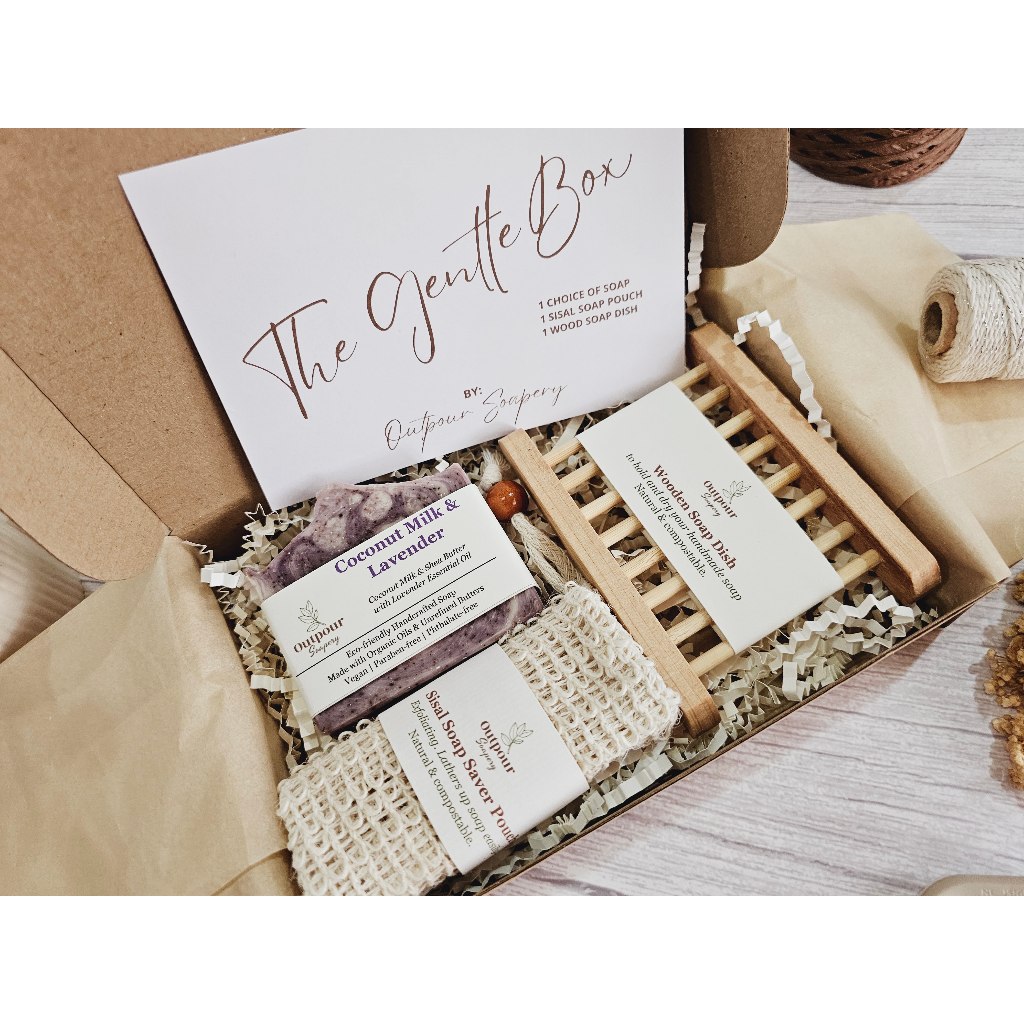 The GENTLE Box by Outpour Soapery (Handmade Natural/Vegan/Organic ...