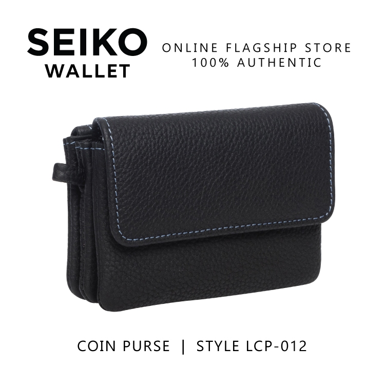Seiko Wallet Genuine Leather Coin Purse LCP-012 | Shopee Philippines