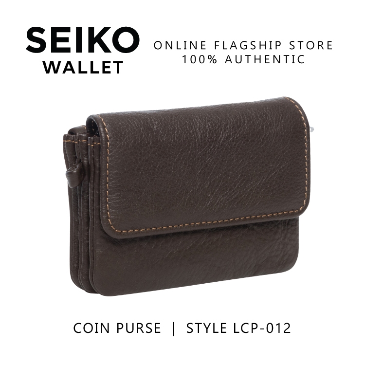 Seiko Wallet Genuine Leather Coin Purse LCP-012 | Shopee Philippines