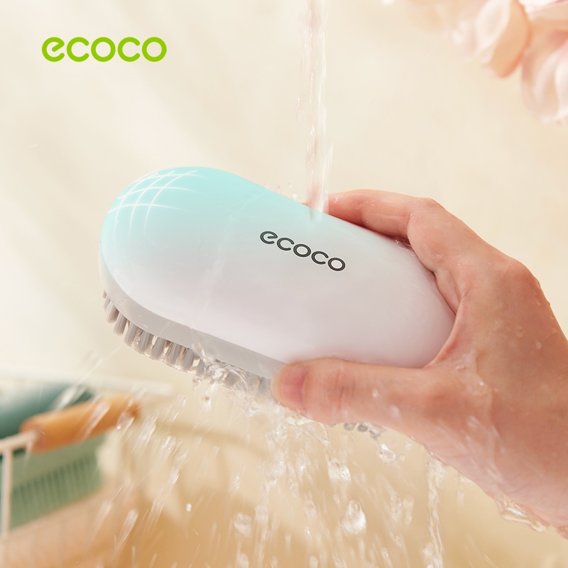 Ecoco Laundry Cleaning Brush for Cleaning Clothes Shoe Brush Fine Bristle and Sleek Looking ...