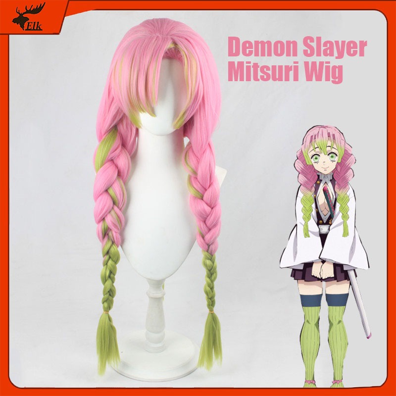 Demon Slayer Mitsuri Costume Anime Demon Slayer Cosplay Tanjirou ...