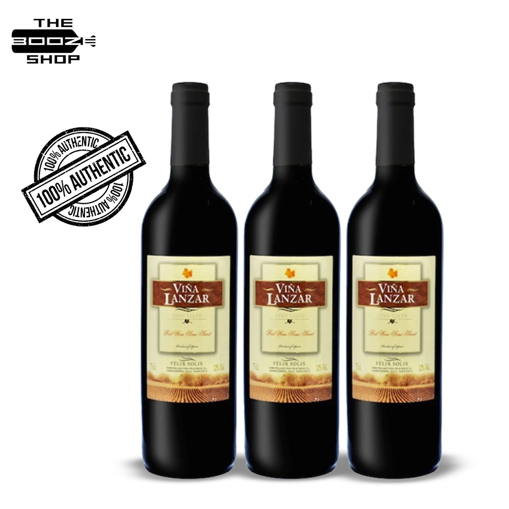 3x Viña Lanzar Semi-Sweet Red 750ml | Shopee Philippines