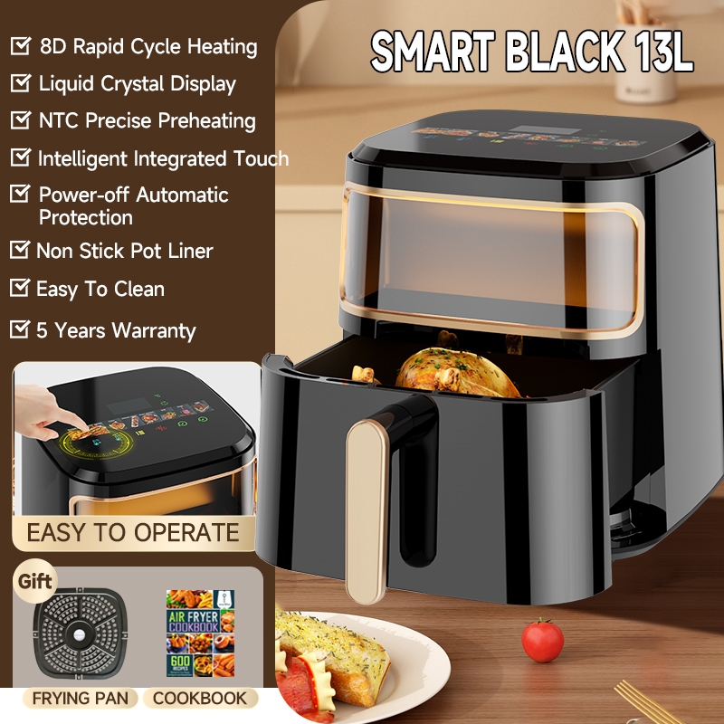 Yowxii Smart LCD Air Fryer 16L Microwave Baking Oven Large Capacity ...